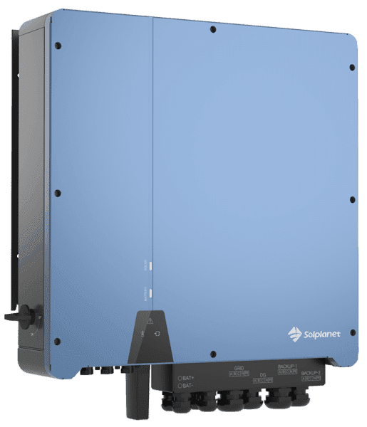 Хибриден трифазен инвертор Solplanet ASW 10000 H-T1 - 10 kW, ПОДДЪРЖA ...