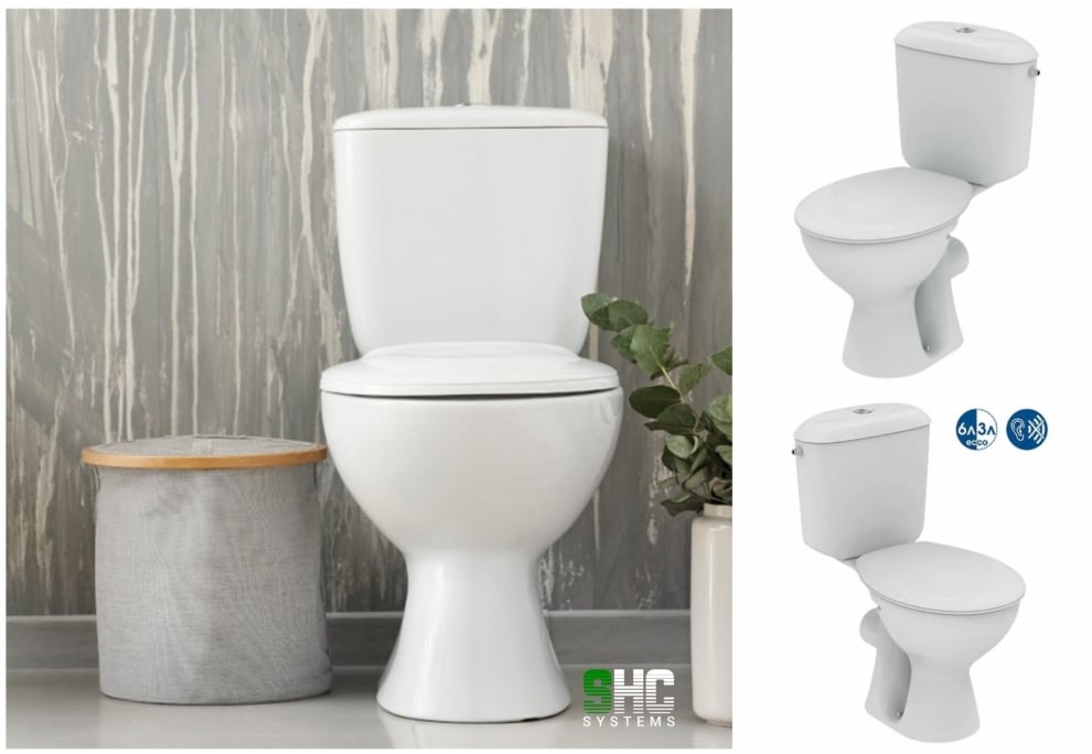 Моноблок VIDIMA Ulysse W911501 - хоризонтално оттичане | SHC systems